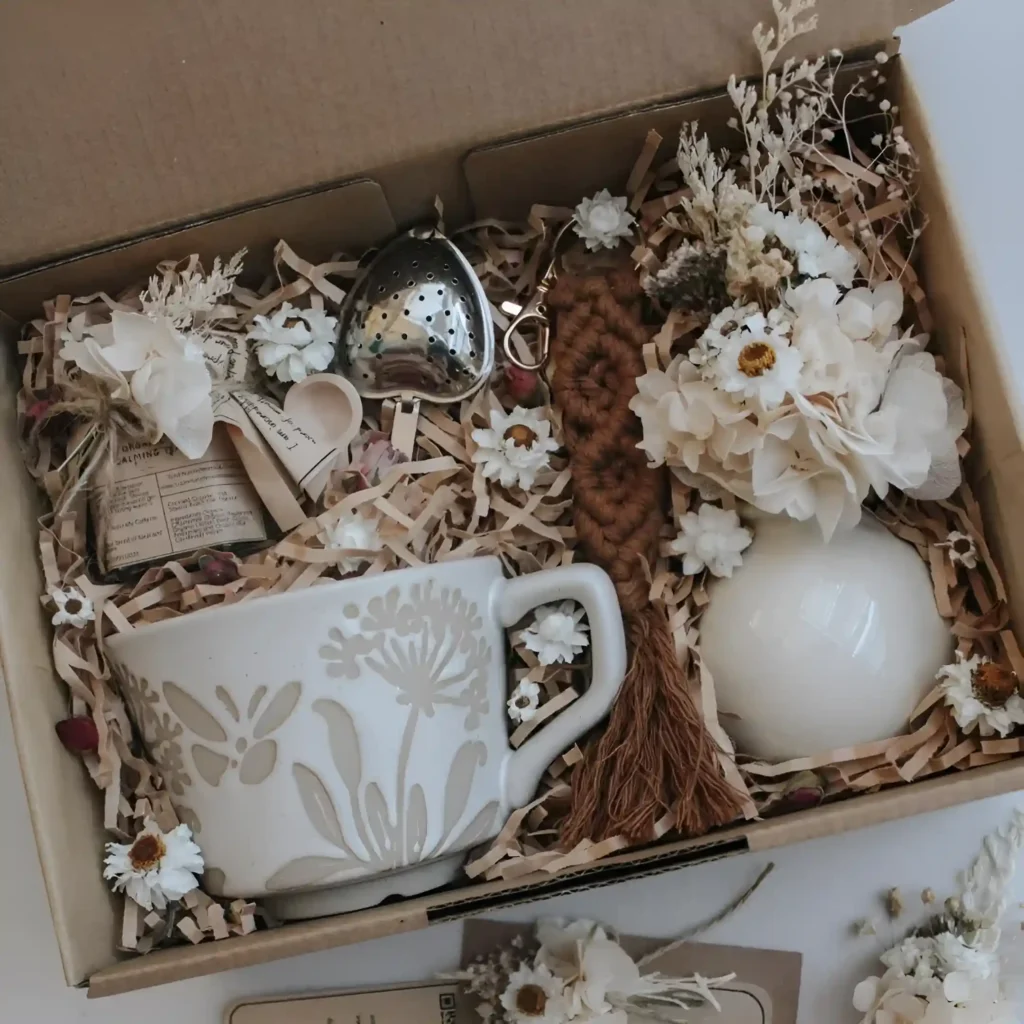 Tea time gifts box for her teachers - Eco Options